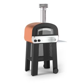 Fontana Forni Piero compleet: hybride buitenoven – hout en gas, met ...